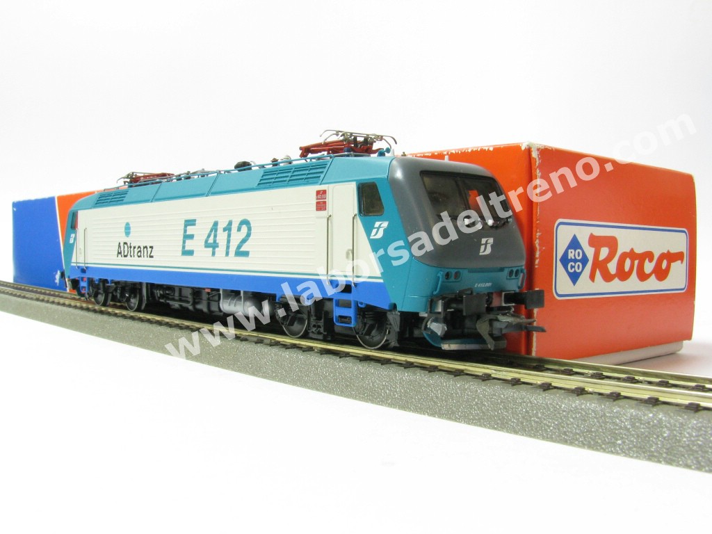 Roco - 43827DIG Locomotiva elettrica FS E 412 ADtranz, livrea XMPR ...