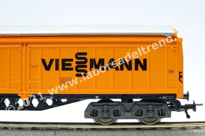 Fleischmann - 5386 Carro chiuso a carrelli DB tipo Habis, livrea ...