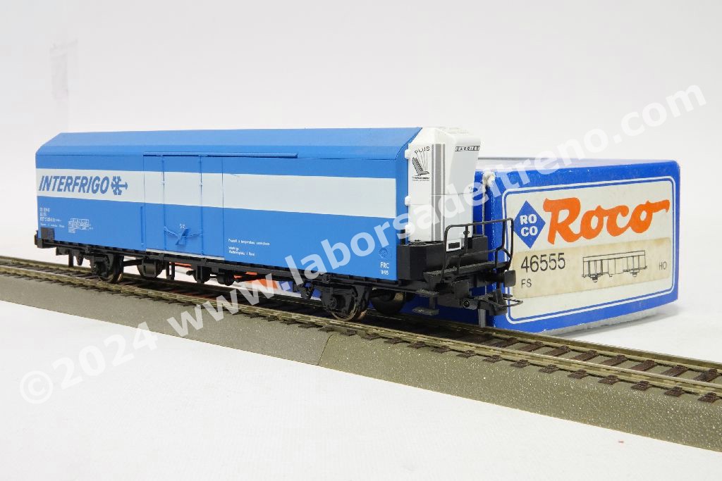 Roco - 46555 Carro Interfrigo a 2 assi delle FS, residenza Chiasso ...