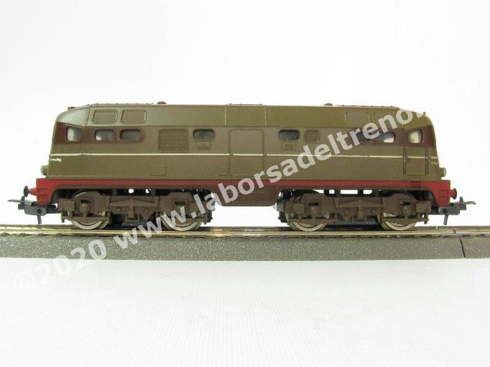Lima - 8023 Locomotiva diesel FS D342, livrea castano/isabella, epoca III
