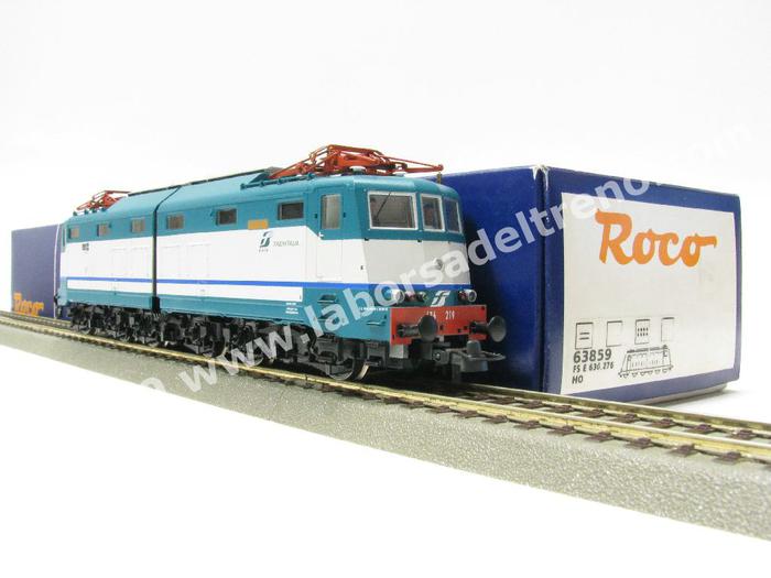 Roco - 63859 E 636 276 con faro centrale, livrea XMPR, logo XMPR ep. V