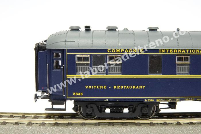Ls models - 49192 Carrozza ristorante CIWL 3348 a 56 posti, livrea blu ...