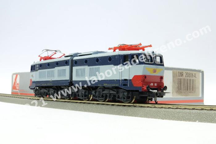 Lima - 208064LG Locomotiva elettrica FS, E 656 023, livrea d'origine ...