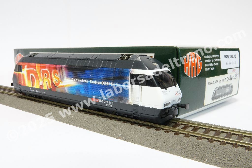 Hag - 281.70 Loco elettrica Re 460 073 delle SBB, livrea pubblicitaria ...