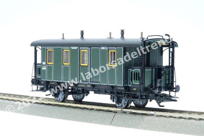 Trix - 28035 Postale bavarese a 2 assi con terrazzini della K.Bay.St ...