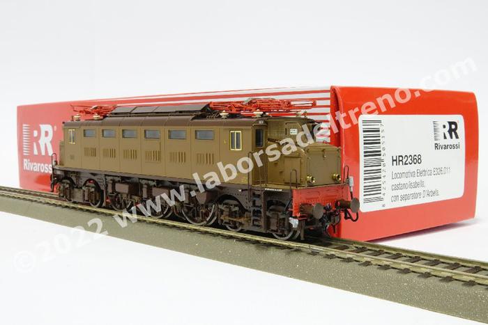 Rivarossi - HR2368 Loco el. E 326 011 delle FS, livrea castano/isabella ...