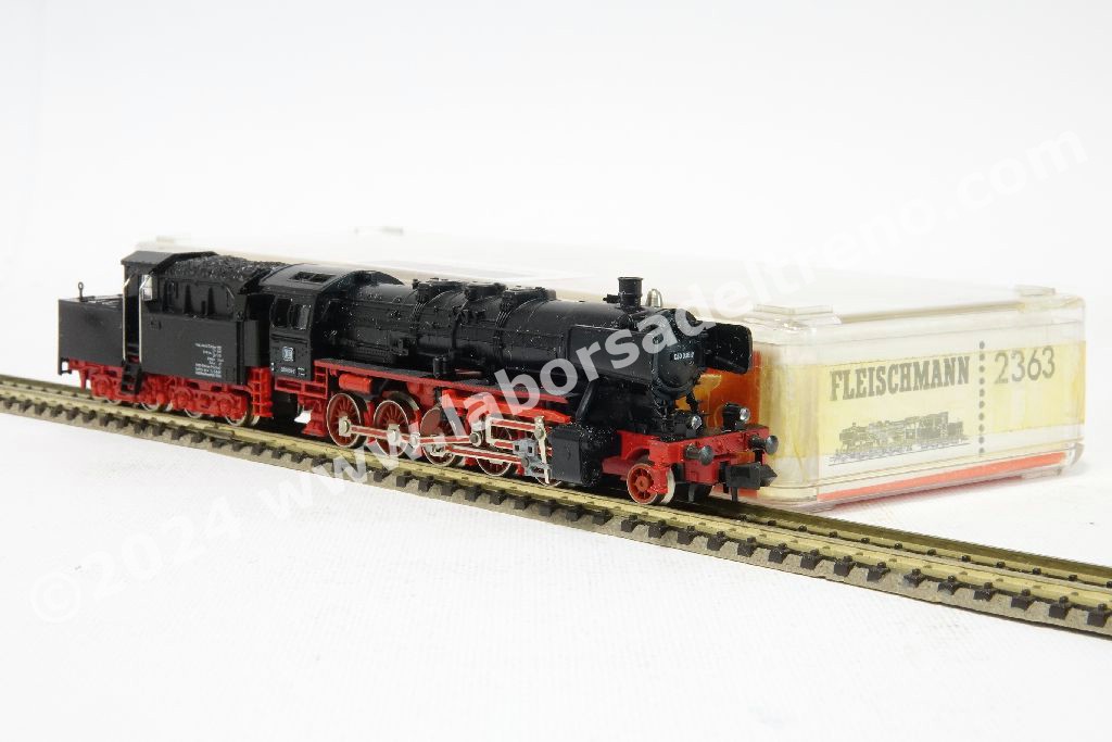 Fleischmann - 2363 Vaporiera Br 50 delle DB con tender cabinato, ep. IV ...