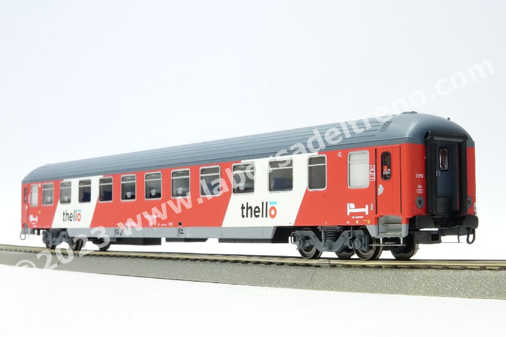 Acme - 50516 Carrozza a cuccette FS Trenitalia tipo UIC-X con tetto ...