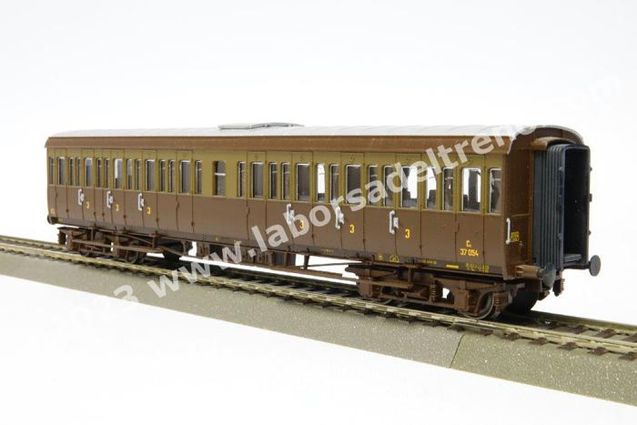 Roco - 44693 (1) Carrozza passeggeri centoporte a carrelli FS, 3 ...