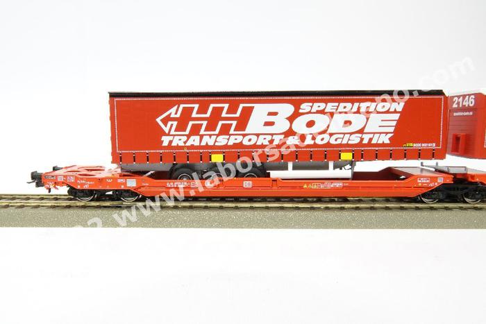 Roco - 77401 Carro intermodale bi-modulo DB AG tipo T3000e, telaio ...