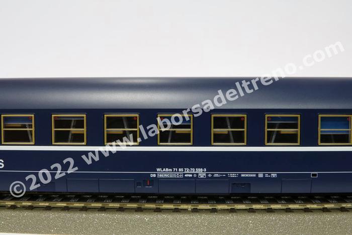 Acme - 50594 Carrozza letti SBB tipo WLABm, livrea blu TEN, logo ...