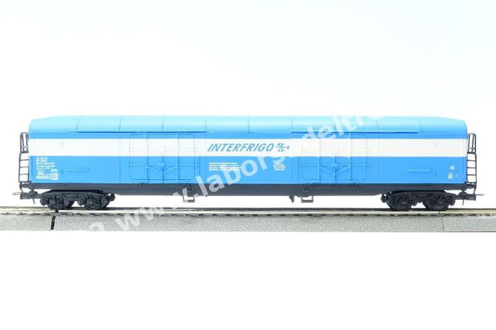 Lima - HL6047 carro frigo a grande capacità SNCF, livrea azzurra con ...