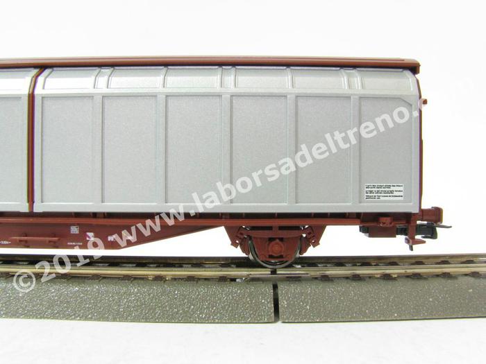 Roco - 76879 Carro chiuso a due assi FS tipo Hbbillns, logo inclinato ...