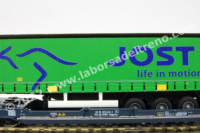 Roco - 77402 Carro intermodale bi-modulo FS Trenitalia CEMAT tipo ...