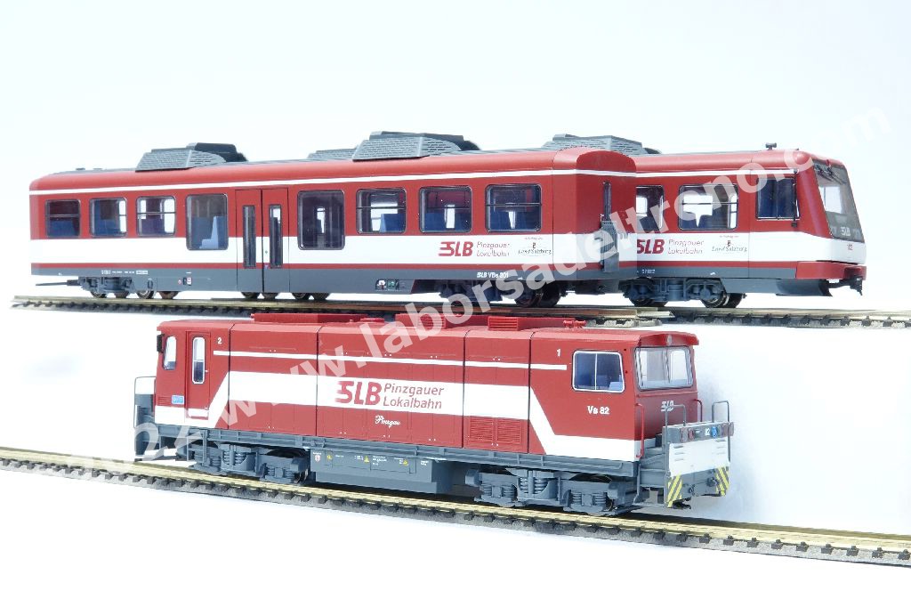 Liliput - SLBPinzgauer Convoglio della SLB Pinzgauer Lokanbahn con ...