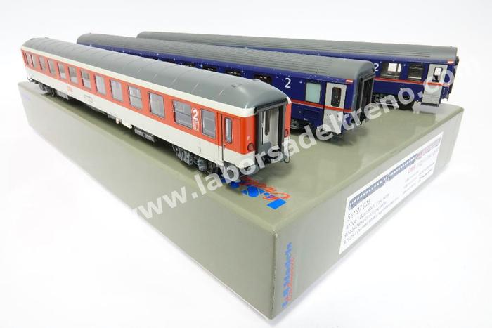 Ls models - 97026 Set 2 NightJet EN 295 München-Roma/Milano delle OBB con 1 Bmz e 1 Bcmz tipo ...