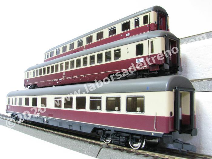 Roco - 74123 Set 2 TEE 26/27 'Erasmus' DB composto da una vettura a ...