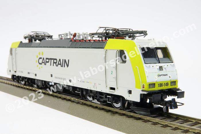Roco - 73656 Loco el. TRAXX Br 186 149 della Captrain, livrea grigia ...