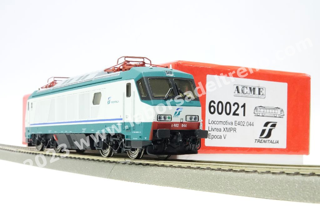 Acme - 60021 Loco el. E 402 A 044 FS, livrea XMPR , logo Trenitalia ...