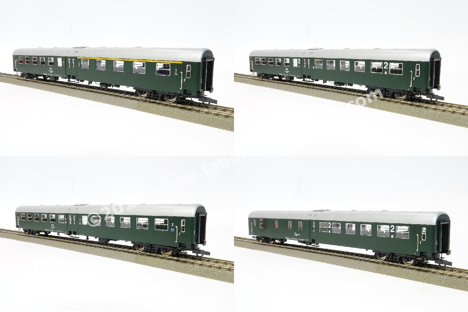 Roco - 64667+64668+64669+64670 Convoglio per traffico locale OBB a ...