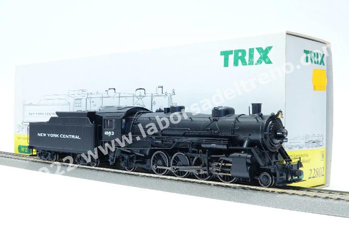 Trix - 22802 Vaporiera 2-8-2 Light Mikado della New York Central ...