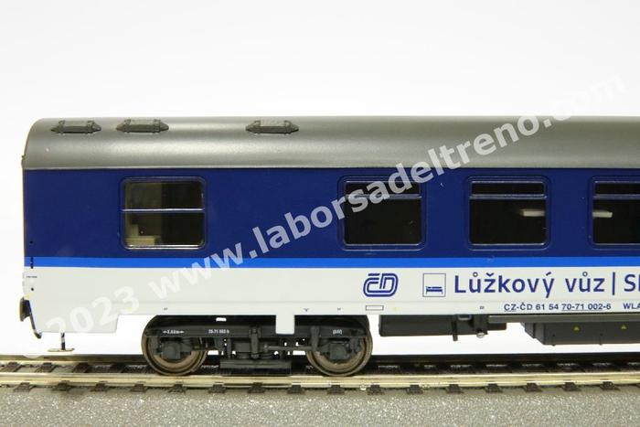 Acme - 52952 Carrozza letti CD tipo Wlabmee livrea 'Najbrt', logo JVL ...