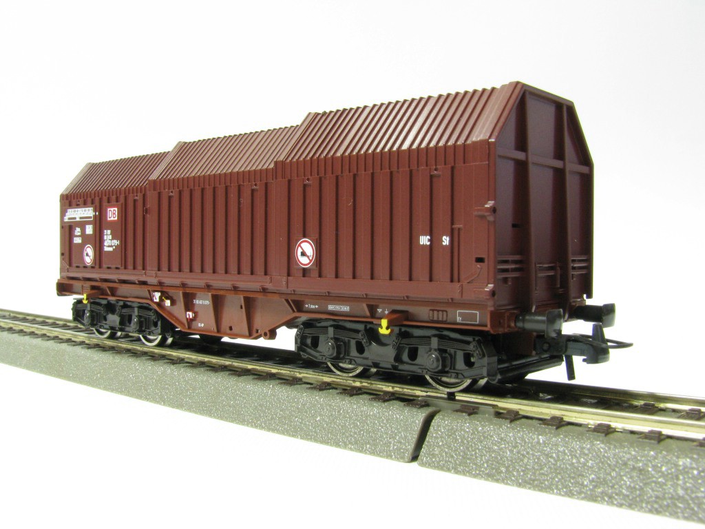 Roco - 76464 Carro a copertura telescopica DB AG per trasporto coils ...