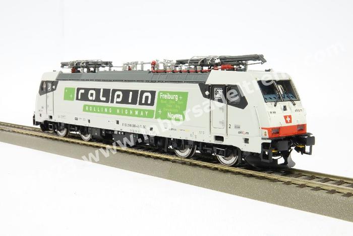Acme - 60630 Locomotiva elettrica BLS Cargo Br 186 909 'Monte Olimpino' noleggiata Ralpin ...
