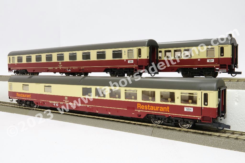 Roco - 74034 Set 1 'EC 24 Erasmus' delle DB a tre elementi composto da ...