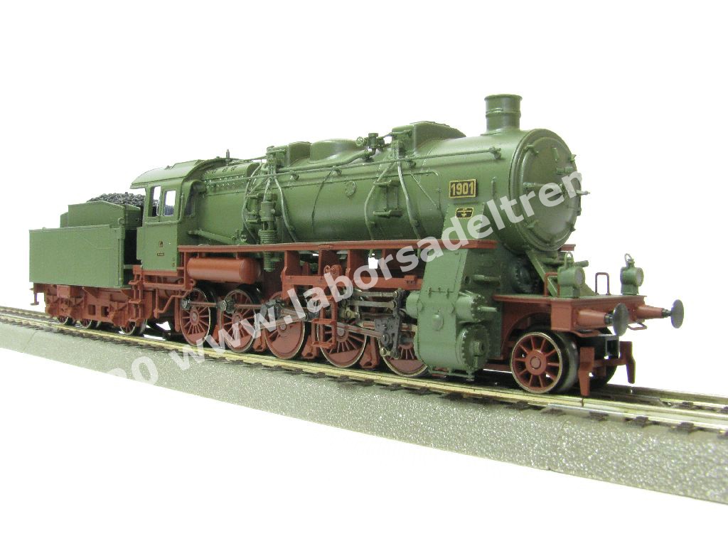 Trix - 22458 Locomotiva a vapore k.W.St.E., tipo G12 1901, livrea verde ...