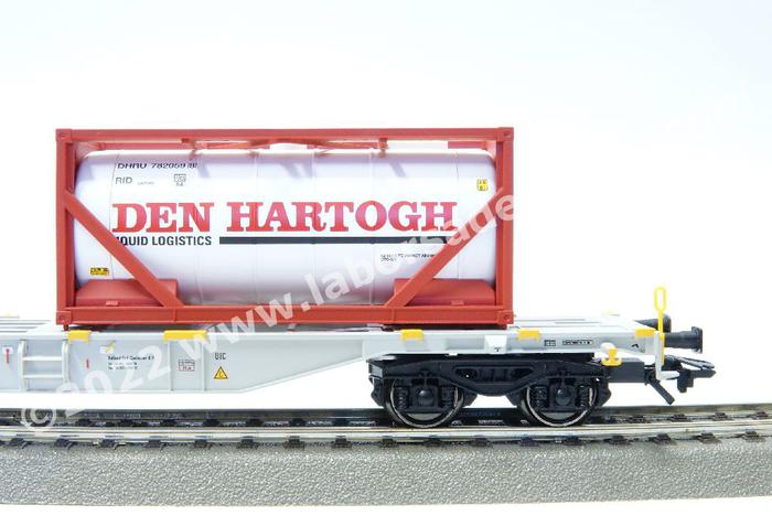 Marklin - 47137-01 Carro pianale per trasporto continer NS tipo Sgns ...