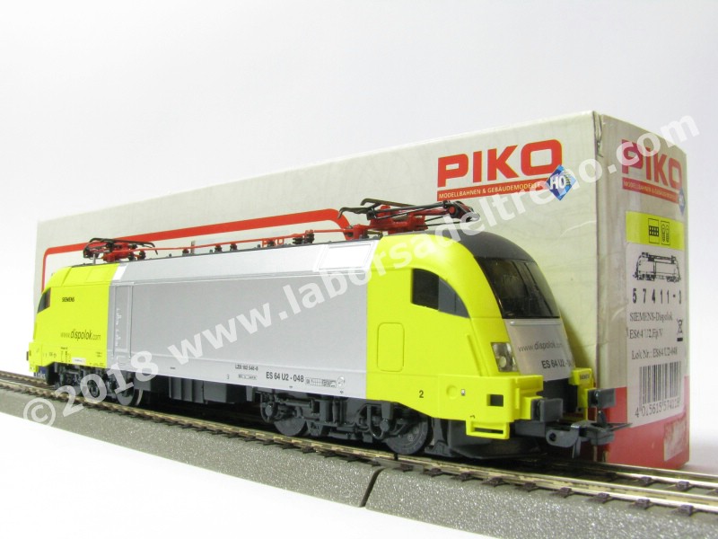 Piko - 57411 locomotiva elettrica Siemens Dispolok, ES 64 U2-002 ...