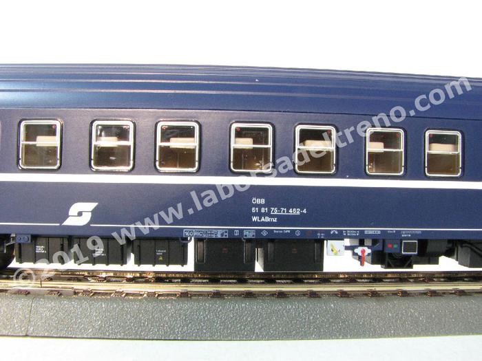 Roco - 64756 Carrozza letti T2S delle OBB, livrea blu con logo a S, ep ...