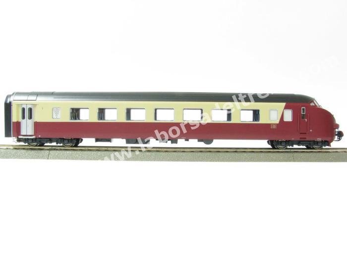 Roco - 72069 Autotreno NS DE IV (Ram 'Muso di cane'), livrea TEE, epoca ...