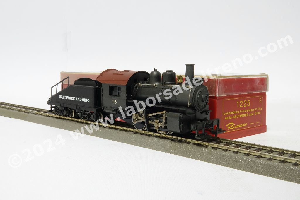 Rivarossi - 1225 Locomotiva a vapore USA, classe C16 della Baltimore ...