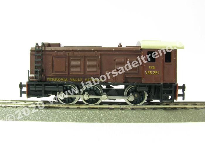 Trix - 2464FVS Locomotiva diesel da manovra, a tre assi, V36 della ...