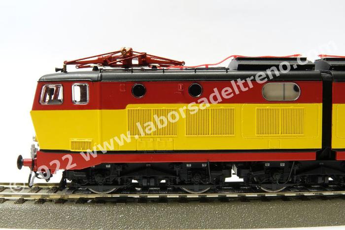 Acme - 60085 Lomotiva elettrica FS E 656, livrea sperimentale rosso ...