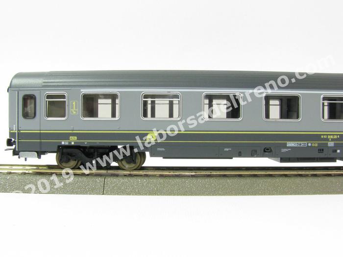 Lima - 309505 Carrozza tipo Z1 di 1a cl. FS, livrea bigrigio con ...