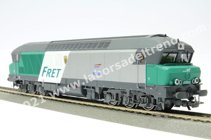 Jouef - HJ2602 Locomotiva desel SNCF CC7200, livrea FRET verde/bianco ...