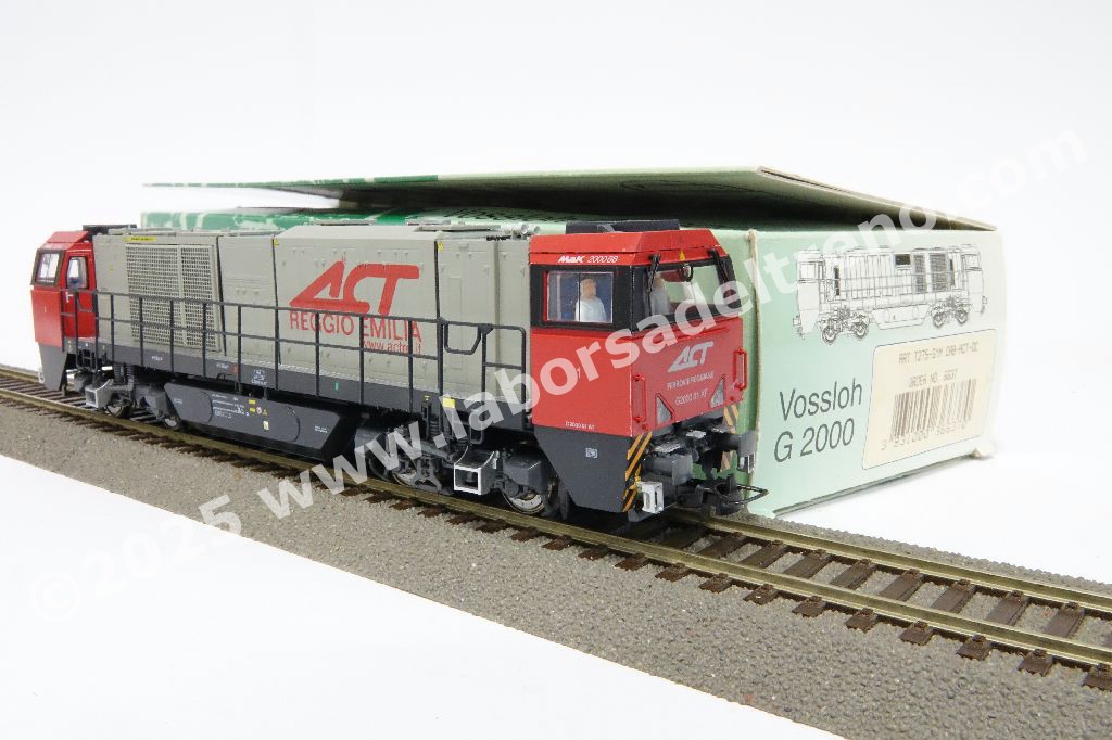 Mehano - T-275 Loco diesel tipo Vossloh G 2000 della ACT, livrea grigio ...
