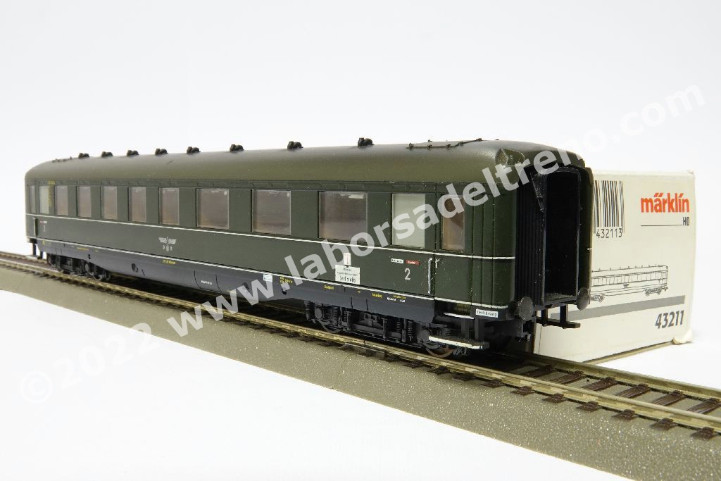 Marklin - 43211CC Carrozza mista di 2a/3a cl. DRG per treni espressi ...