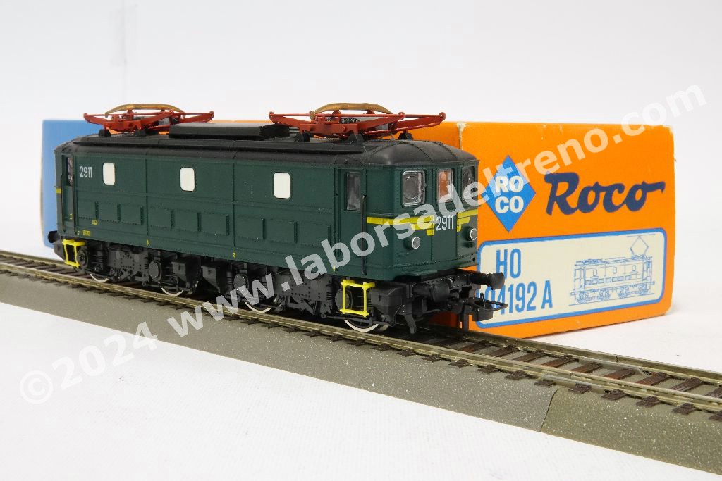 Roco - 04192A Locomotiva elettrica SNCB serie 29, livrea verde, ep. III