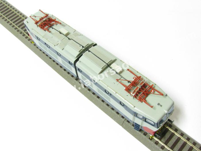 Lima - 208341 Loco elettrica E 656 209 FS, livrea grigio/blu orientale ...