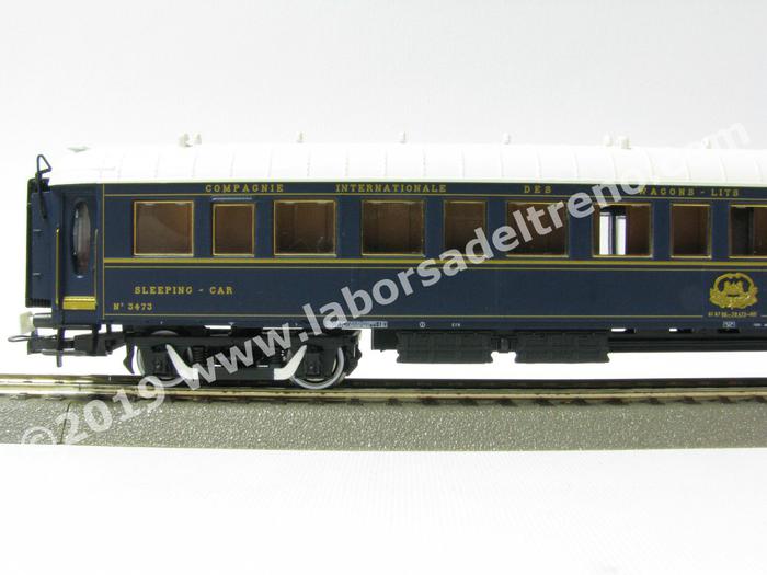 Rivarossi - HR4144 Coppia vetture letto LX della CIWL del convoglio Venice Simplon Orient ...