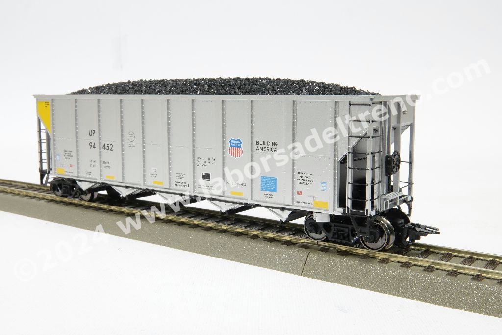Marklin - 45665-01 Carro tramoggia Union Pacific con carico carbone, epoca V/VI