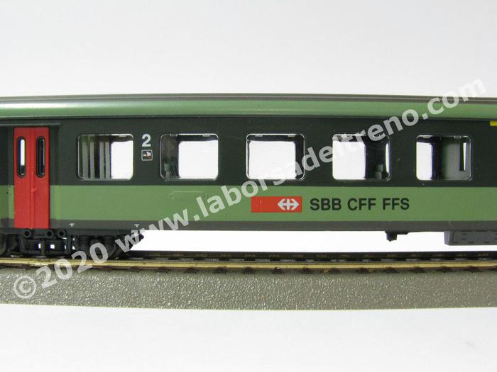 Roco - 44340 Carrozza passeggeri SBB, tipo EW II, mista 1a/2a classe ...