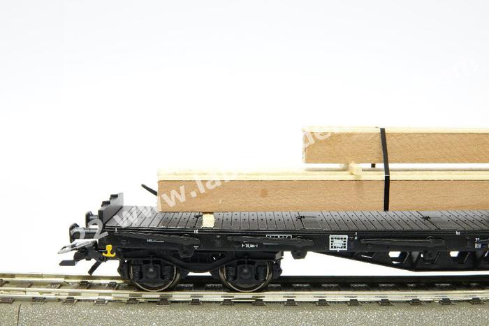 Marklin - 47153 Set tre carri pianali con stanti DB AG tipo Rs ...