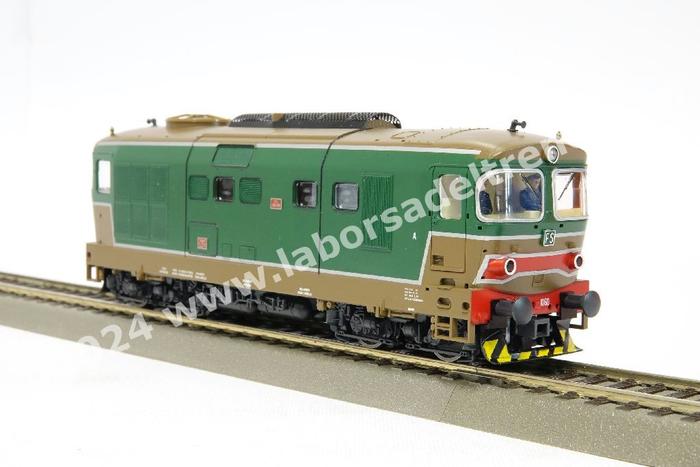 Roco - 43614.3 Loco diesel D 345 1060 FS, livrea verde/isabella con ...