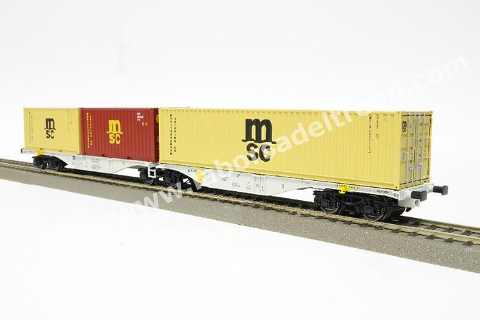 Acme - 40369 Carro bi-modulo intermodale AAE Cargo da 80 ft., telaio ...