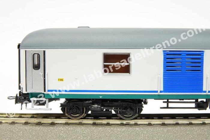 Rivarossi - HR4248 Bagagliaio tipo X 1970 delle FS, livrea XMPR, logo XMPR, ep. V